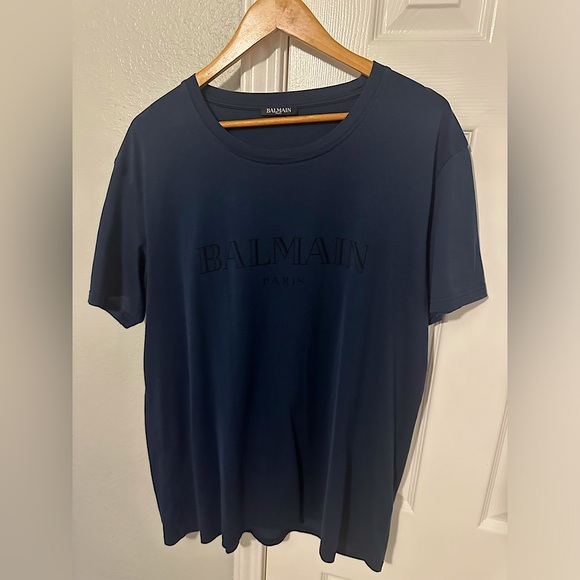 Balmain | Shirts | Balmain Tshirt Men Authentic | Poshmark